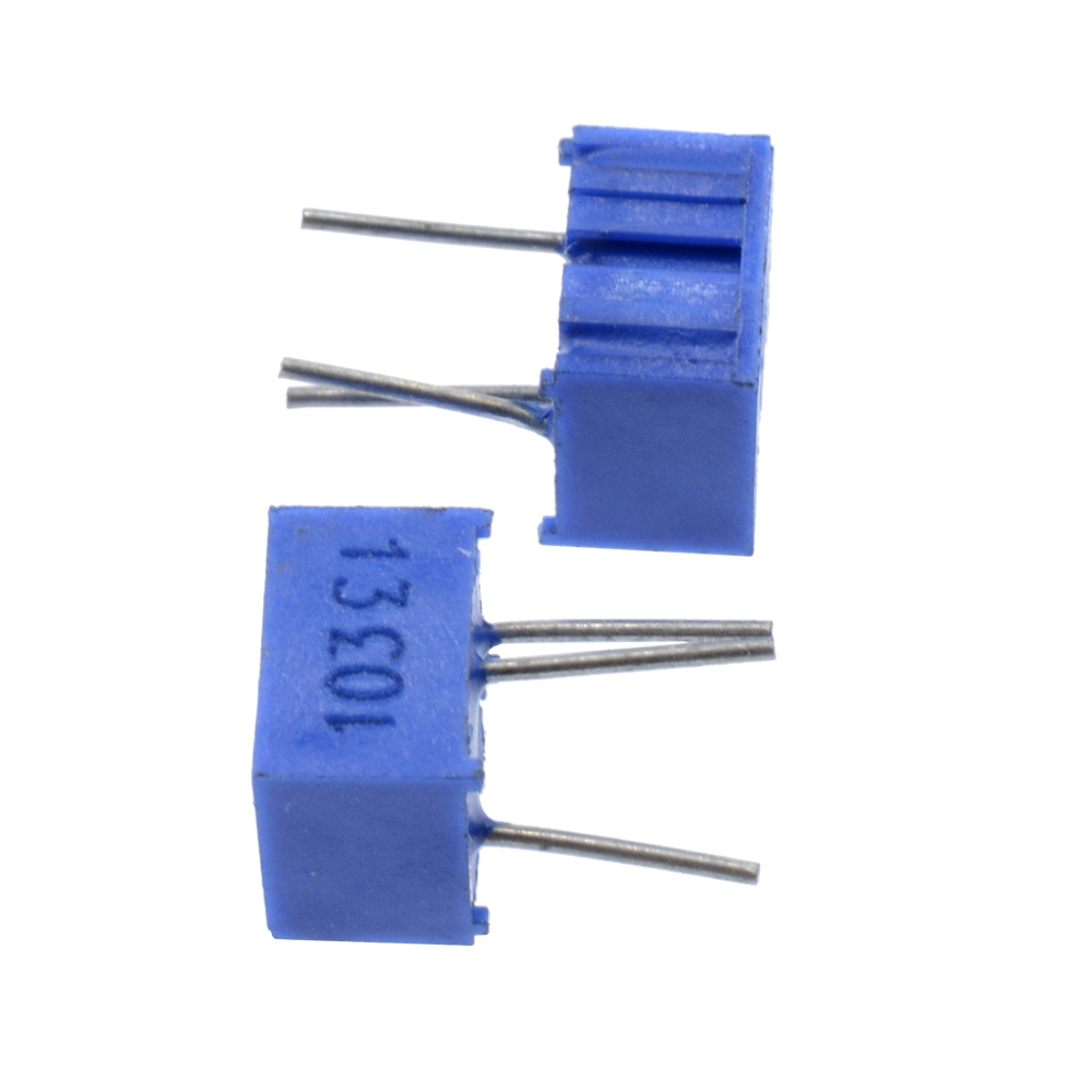 10Pcs 10K ohm 3362P-103 3362 P High Precision Variable Resistor ... 10Pcs 10K ohm 3362P-103 3362 P High Precision Variable Resistor ...