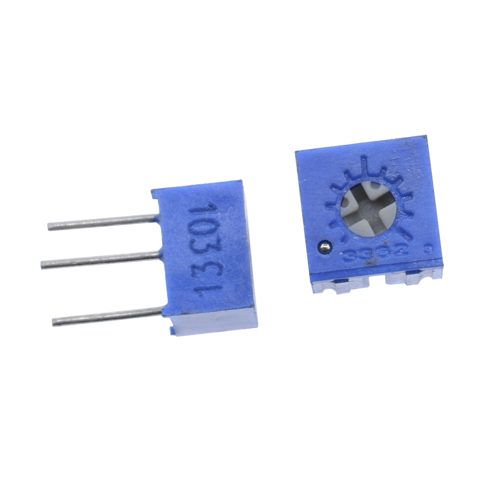 10Pcs 10K ohm 3362P-103 3362 P High Precision Variable Resistor ... 10Pcs 10K ohm 3362P-103 3362 P High Precision Variable Resistor ...