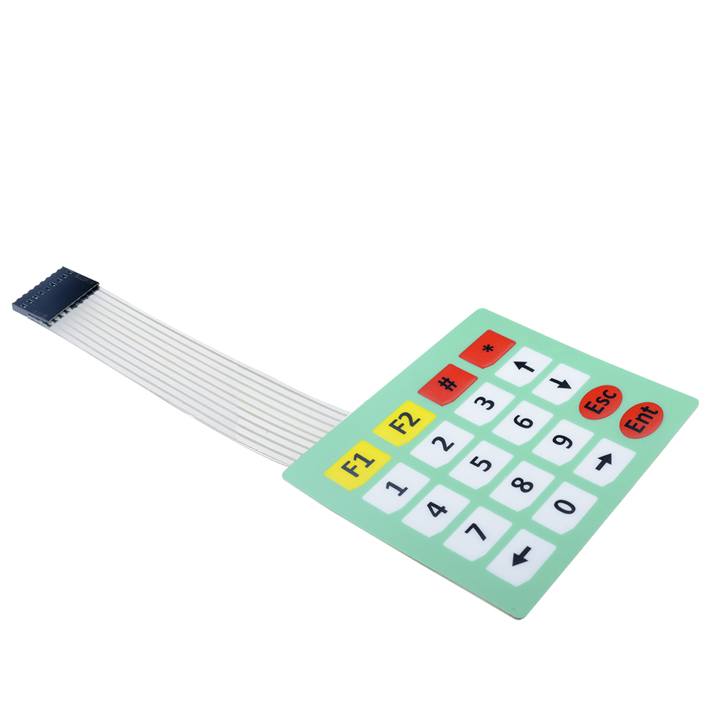 5pcs 4x5 Matrix Array Membrane 4 5 Keys Switch Keypad Keyboard For