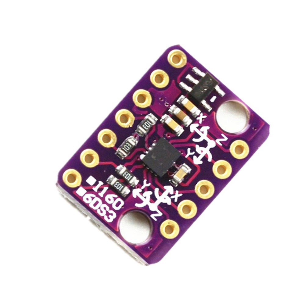 6-axis Rate Gyro BMI160 6DOF Gravity Accelerometer Sensor Module IIC ...