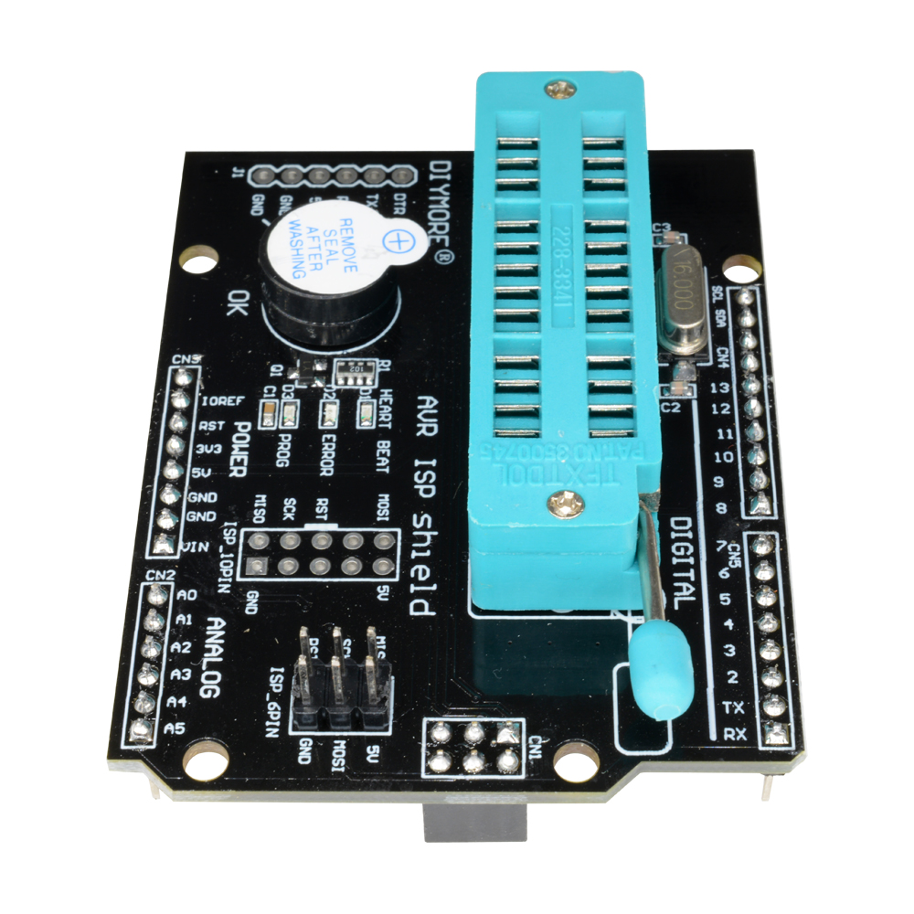AVR ISP Shield Burning Burn Bootloader Programmer for Arduino UNO R3 US ...