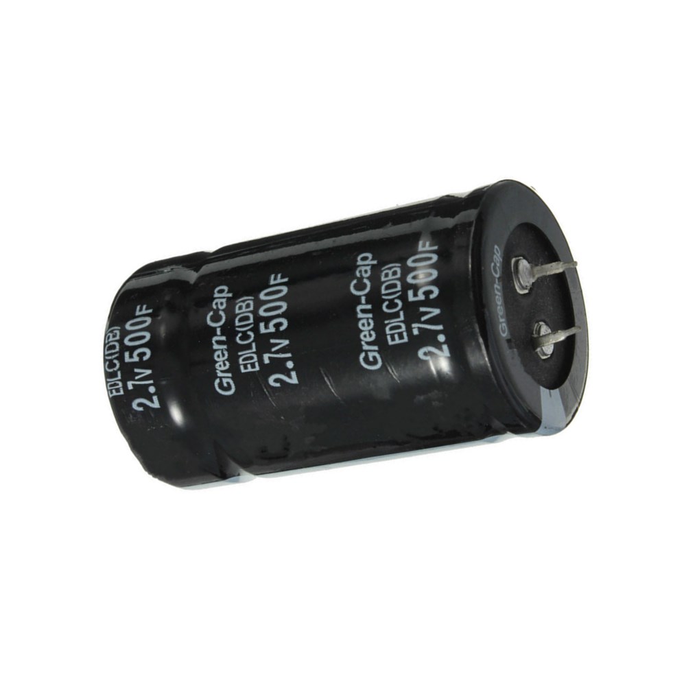 2.7V 500F Farad Capacitance Super Capacitor 35*60MM Two Feet Capacitor ...