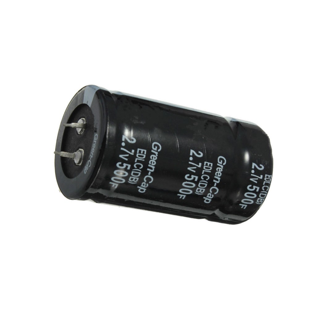 2.7V 500F Farad Capacitance Super Capacitor 35*60MM Two Feet Capacitor ...