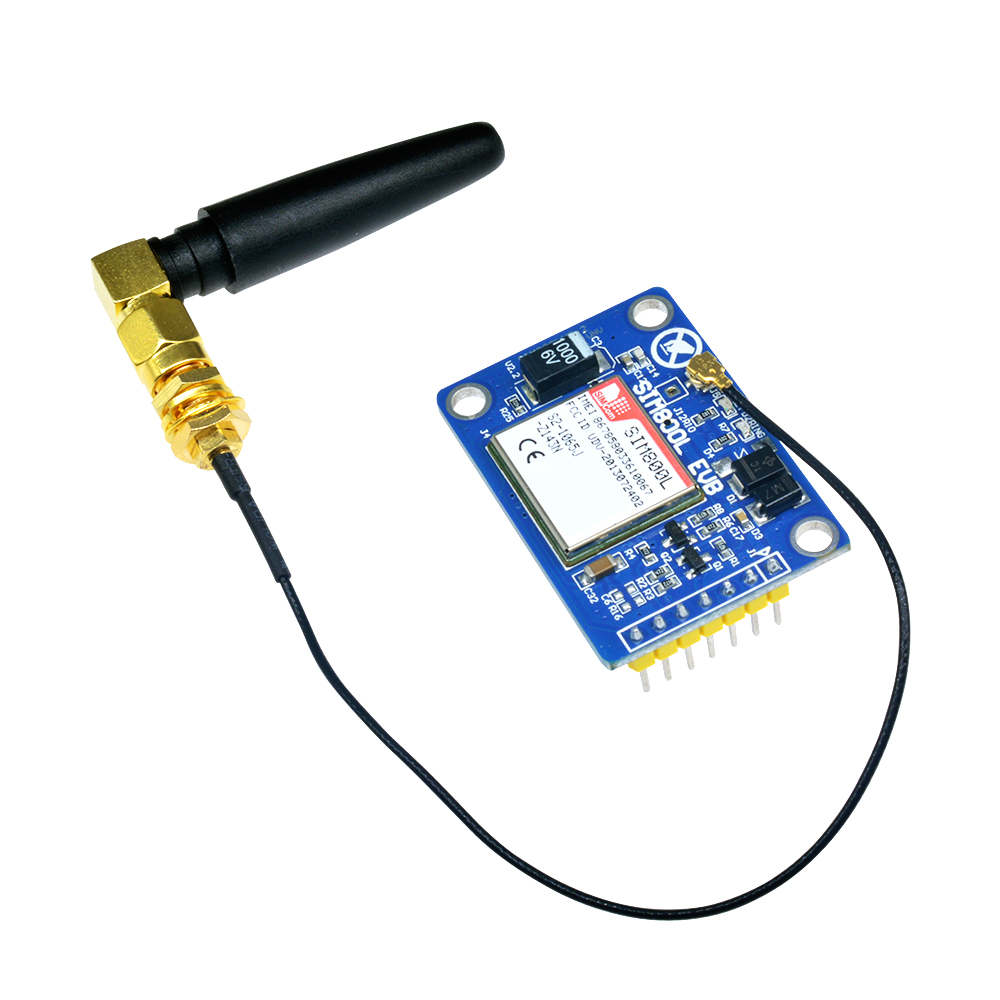 SIM800L V2.05V Wireless GSM GPRS module Quad-Band Antenna Cap M105 MCU ...