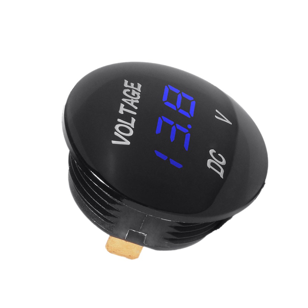 LED Panel DC 12V-24V Digital Voltage Volt Meter Display Voltmeter ...