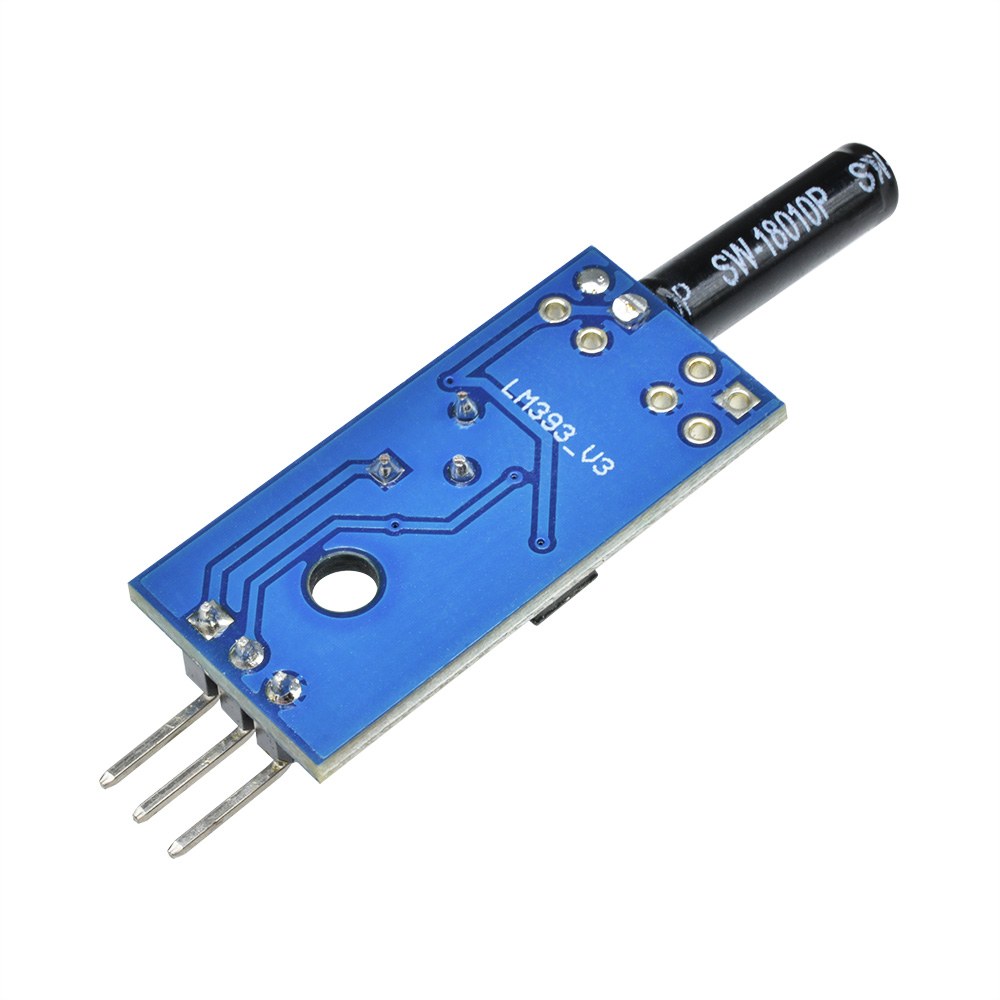 5PCS LM393 Vibration Switch Sensor Module for intelligent Vehicle 5V 3 ...