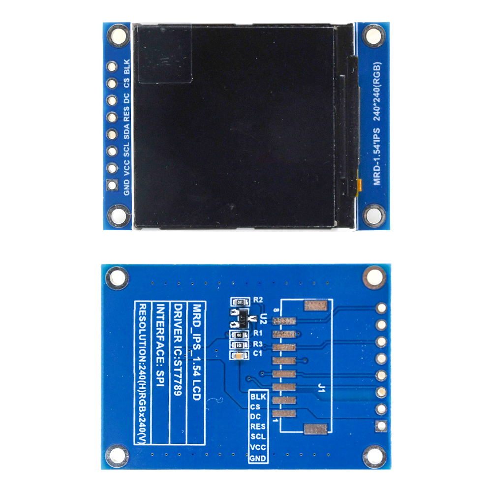 TFT IPS LCD Display Module 1.54 inch 240x240 SPI st7789 for Arduino ...