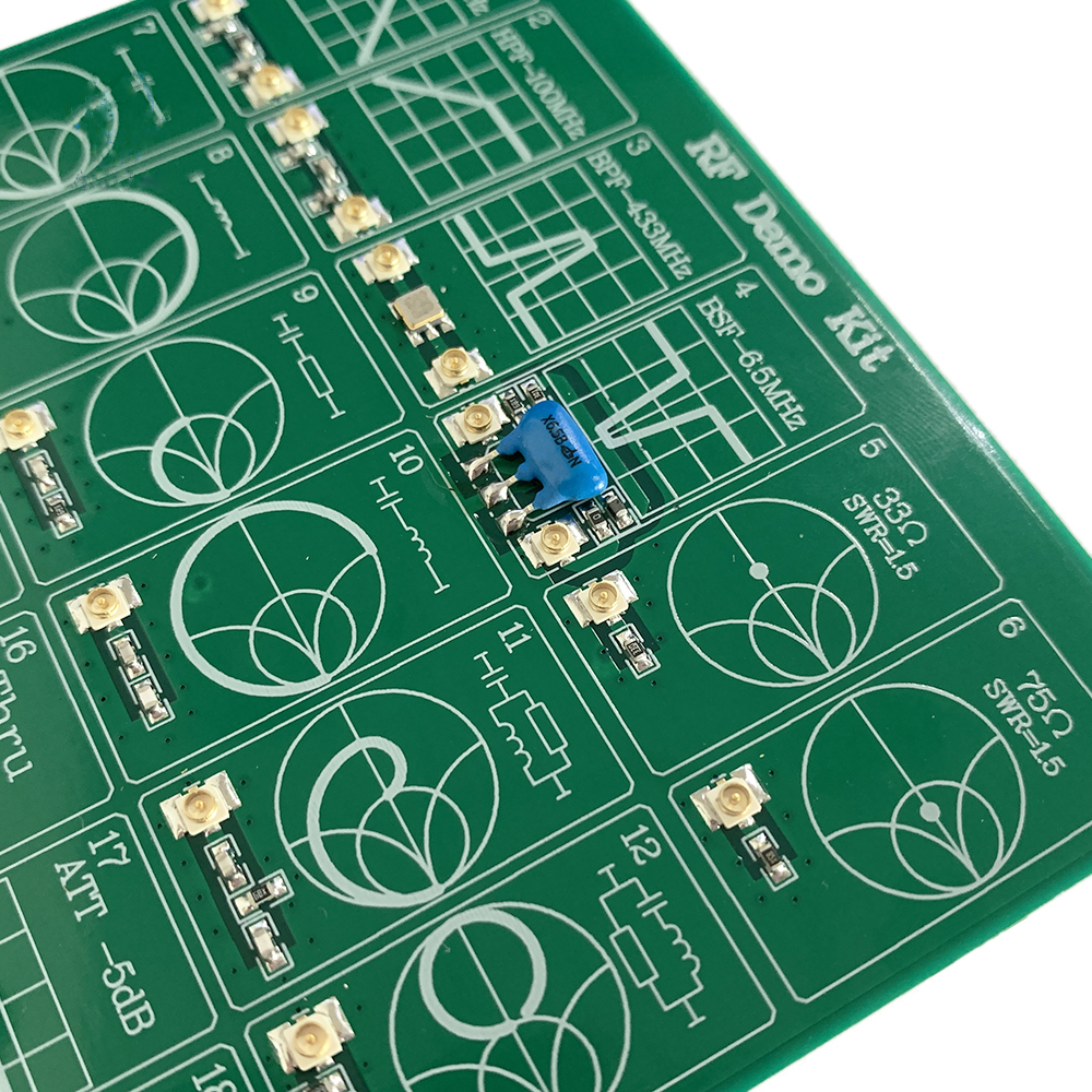 RF Demo Kit For NanoVNA VNA RF Test board Vector Network Test Filter ...