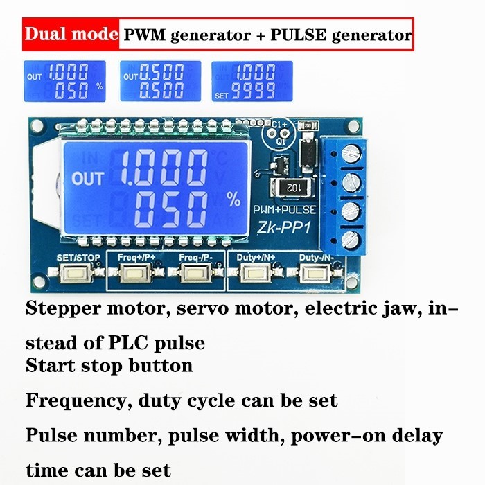 ZK-PP1K/ZK-PP1K PWM Pulse Frequency Duty Cycle Adjustable Square Wave ... ZK-PP1K/ZK-PP1K PWM Pulse Frequency Duty Cycle Adjustable Square Wave ...