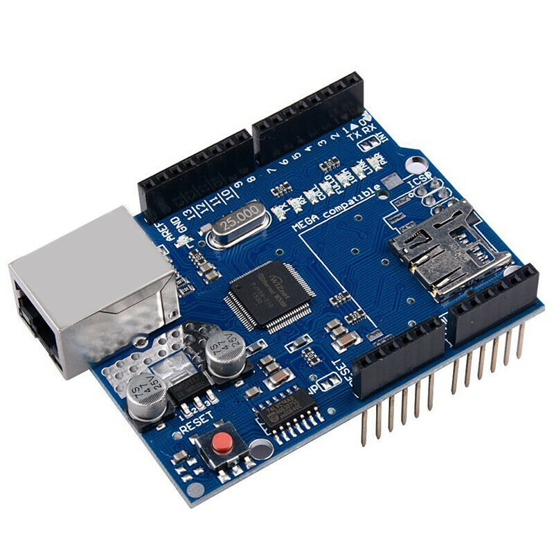 W5100 Ethernet Module Shield Arduino uno r3 mega 2560 with micro sd ...