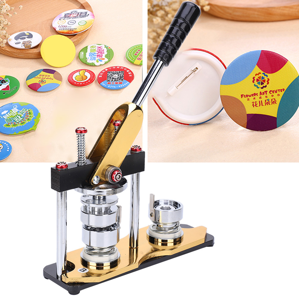 Manual Badge Maker 1 25 2 28 Die Mould Aluminum Alloy Rotate With 100 manual-badge-maker-1-25-2-28-die-mould-aluminum-alloy-rotate-with-100