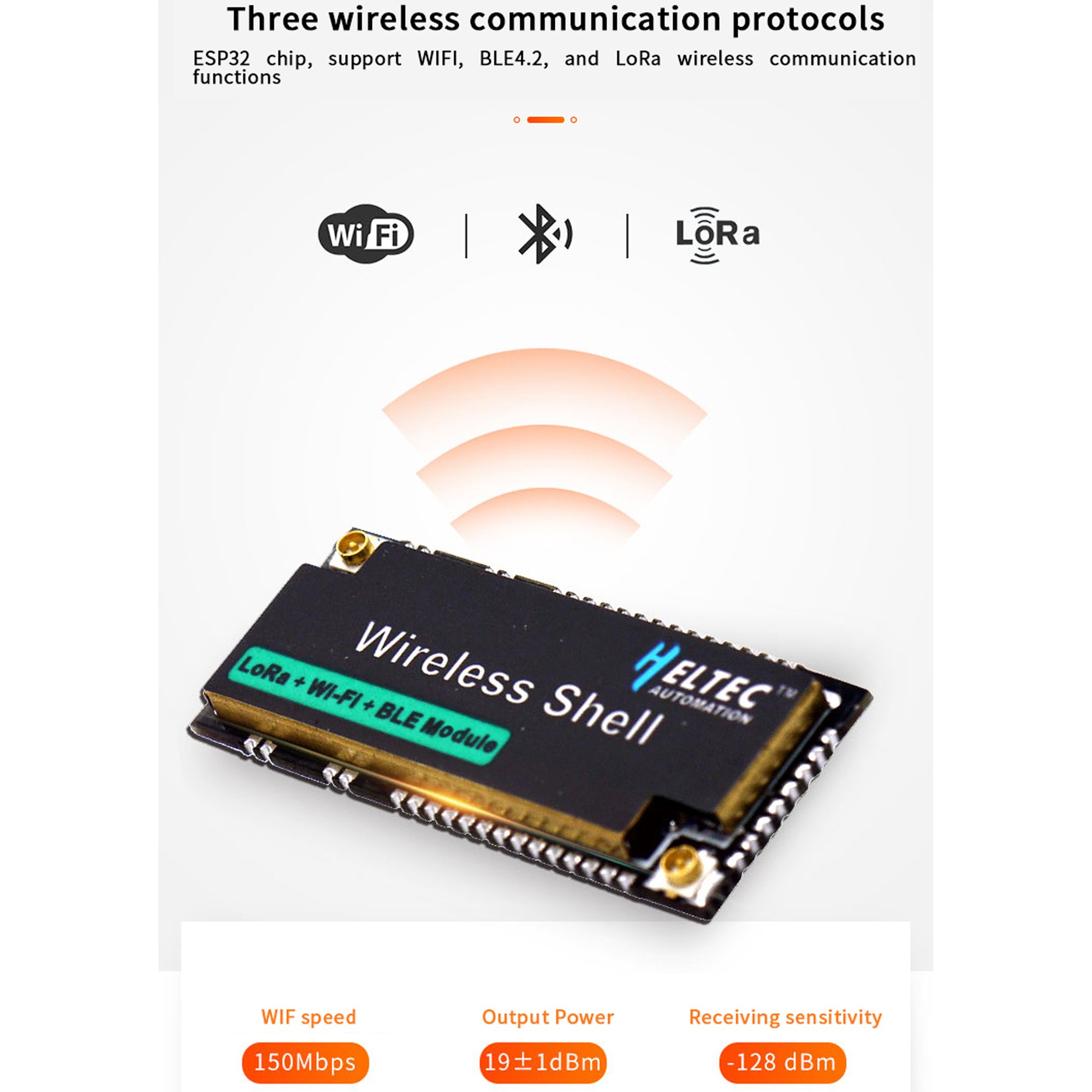 Sx1276 Wifi Bluetooth Lora Esp32 Pico Lorawan Lora Module Arduino New