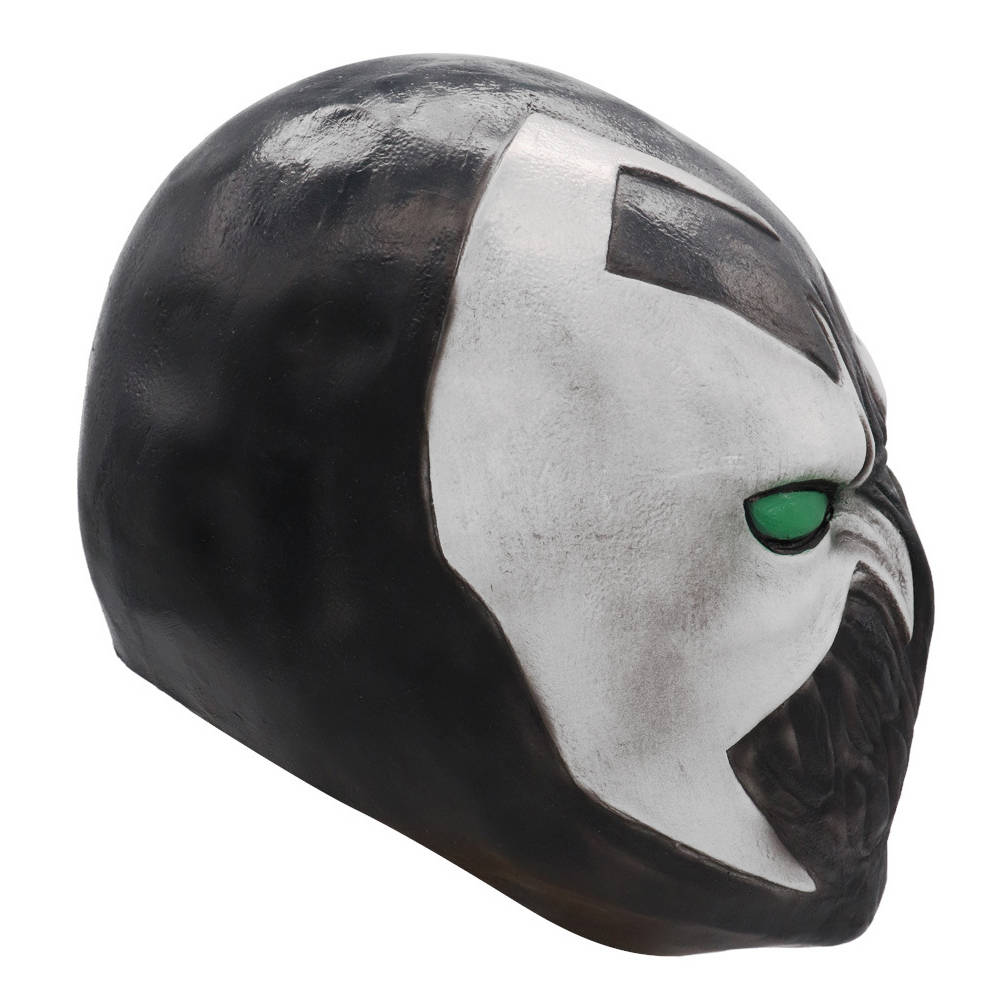Spawn Helmet Cosplay Latex Mask Halloween Scary Costume Movie Prop Gift ...