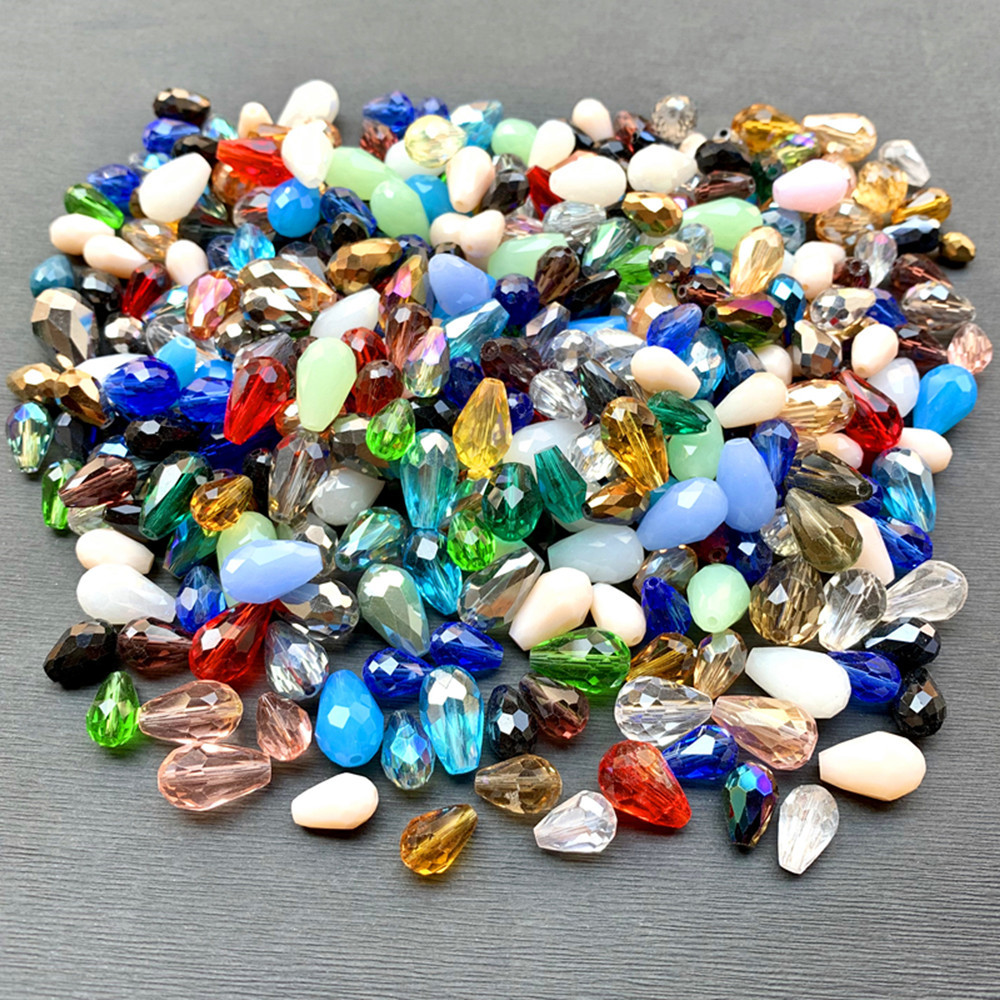 100g DIY Making Assorted Glass Loose Beads Bulk Mixed Lot Craft Jewelry ...