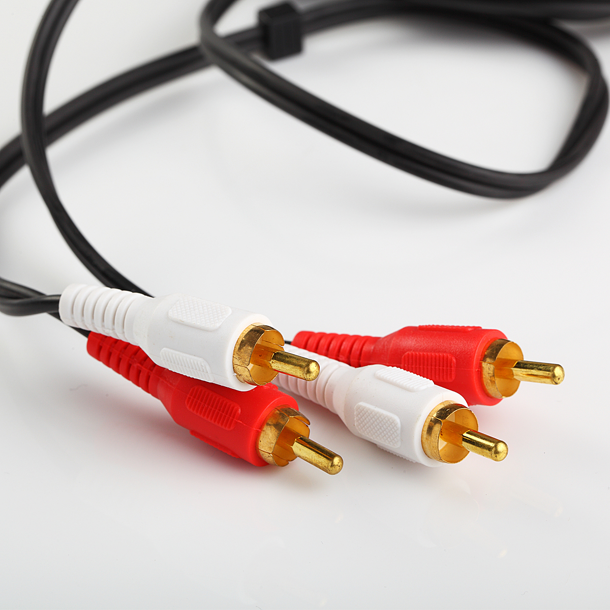 12ft RCA 2 Male to 2 Male Audio Cable Gold-Plated | eBay