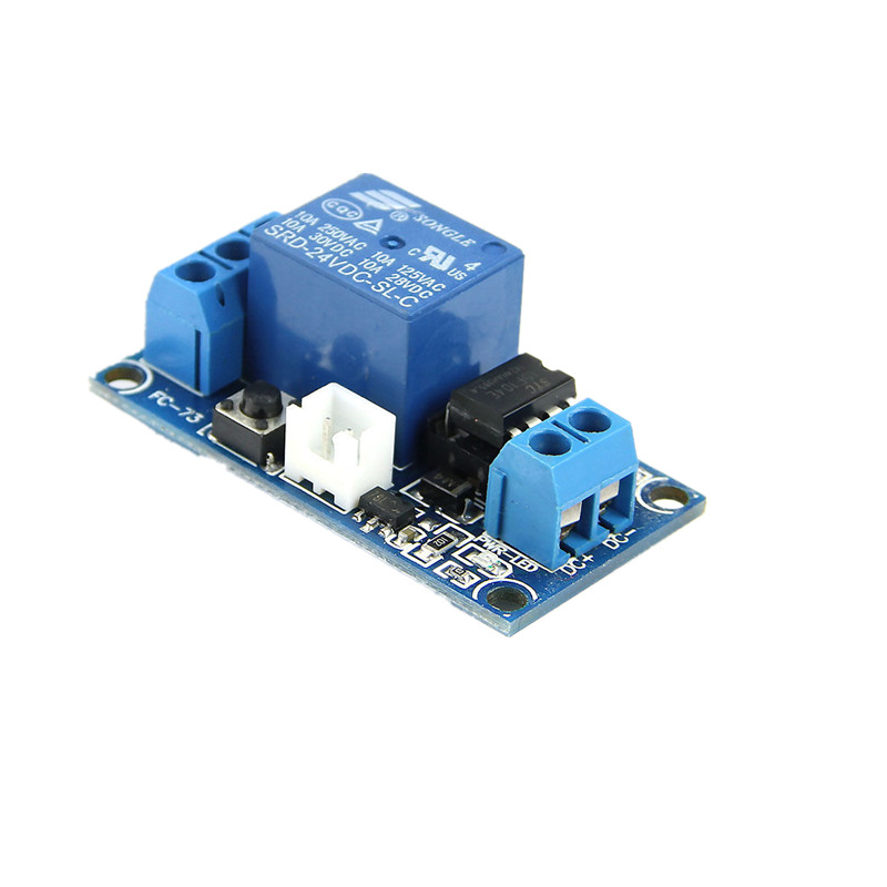 DC 5V 12V 24V 1-Channel Latching Relay Module With Touch Bistable Switch MCU | eBay