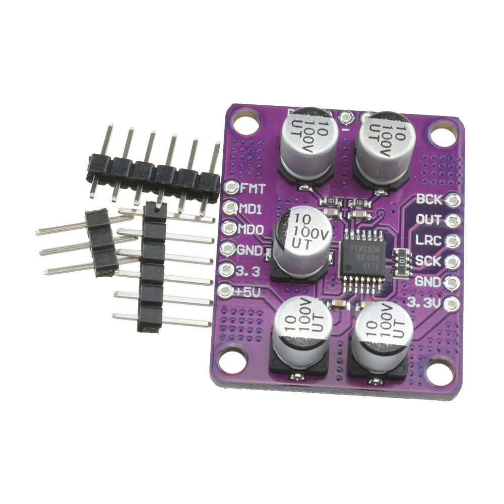 PCM1808 Audio Stereo ADC Single-Ended Analog-Input Decoder 24bit Amplifier Board | eBay