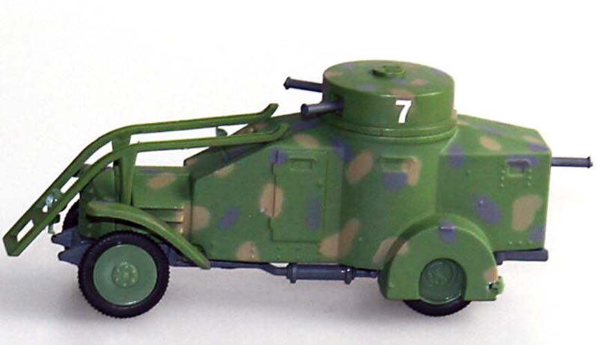 Rare WWI Italian Lancia 1Z 1ZM armoured car 1/72 diecast model | eBay