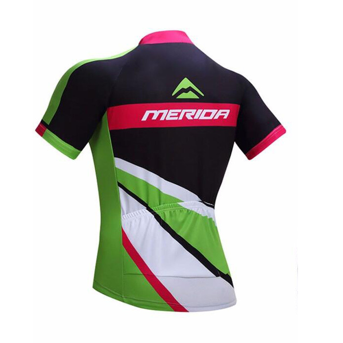 New Merida Bike Bicycle Shirt Jersey Full Zip Biking Cycling Short ...