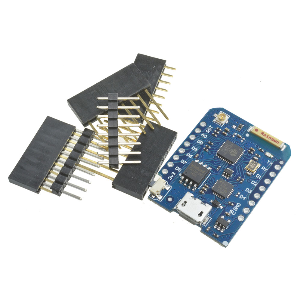 Esp 8266 D1 Mini WEMOS D1 Mini Pro - 16MB, IPEX GPRS Antenna Connector ...