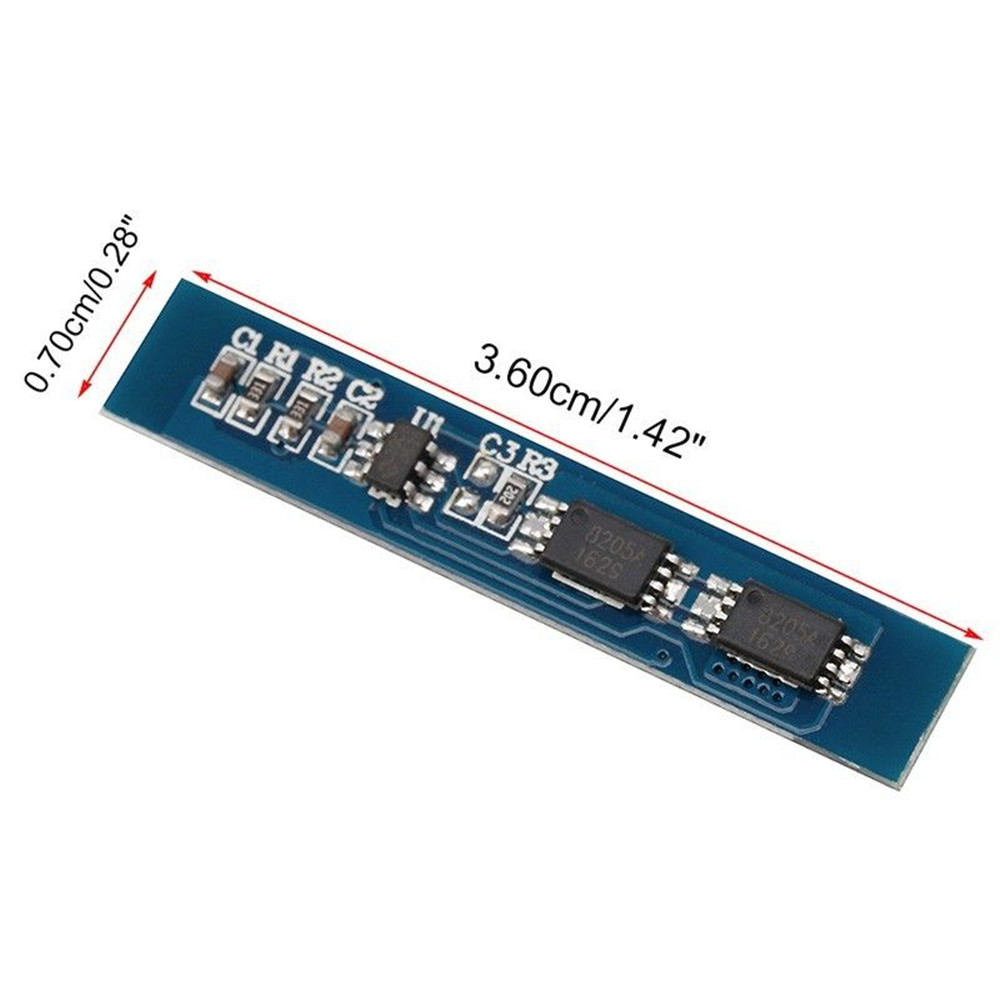 2S 2 cell 3A 7.4 8.4V Li-ion 18650 Lithium Lipo Battery BMS Protection ...