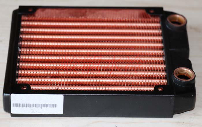 120mm Whole pure Copper Water Cooling Radiator G1/4 for PC Linquid ...