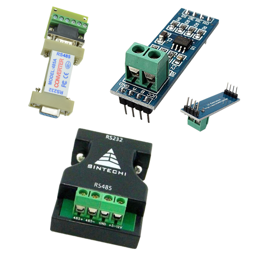 MAX485 Module TTL RS-232 RS232 to RS-485 RS485 1.2KM Serial Adapter ...