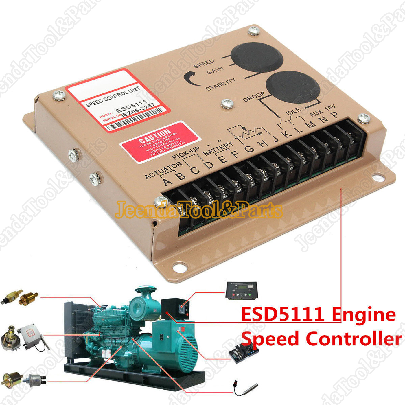 New Electronic Engine Speed Controller Governor ESD5111 Generator ...
