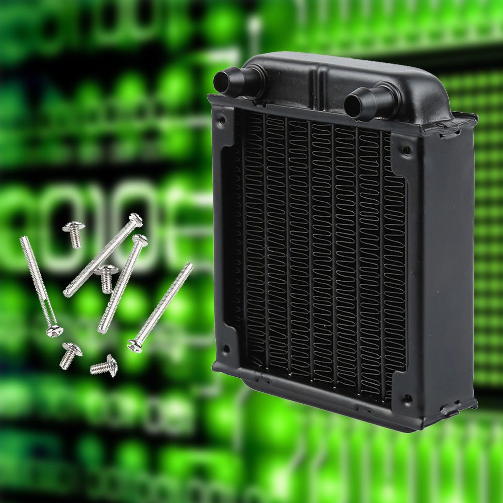 80mm Aluminum Radiator Water Cooling Cooler for CPU Heatsink Computer ...