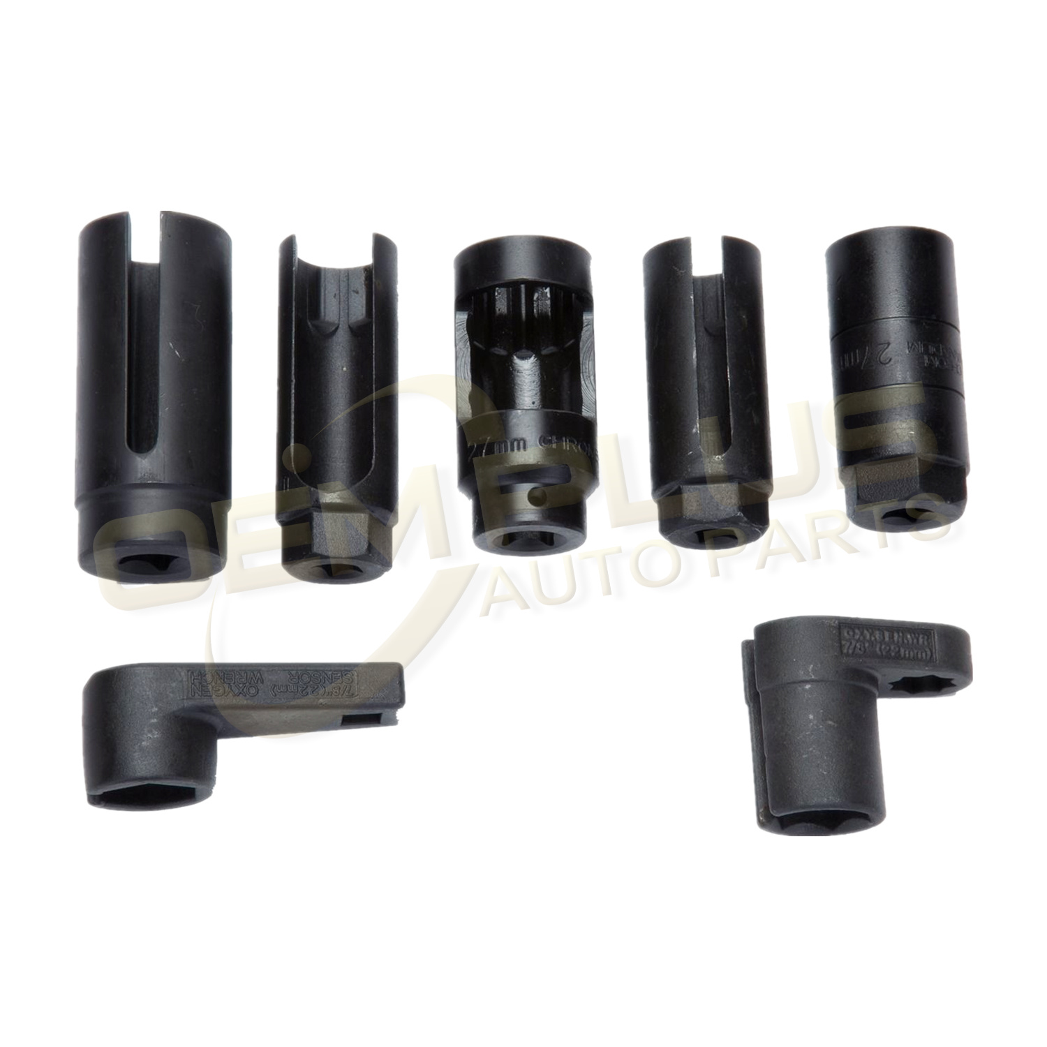 7PCS O2 Oxygen Sensor Socket Wrench 22mm 27mm 29mm Auto Repair ...