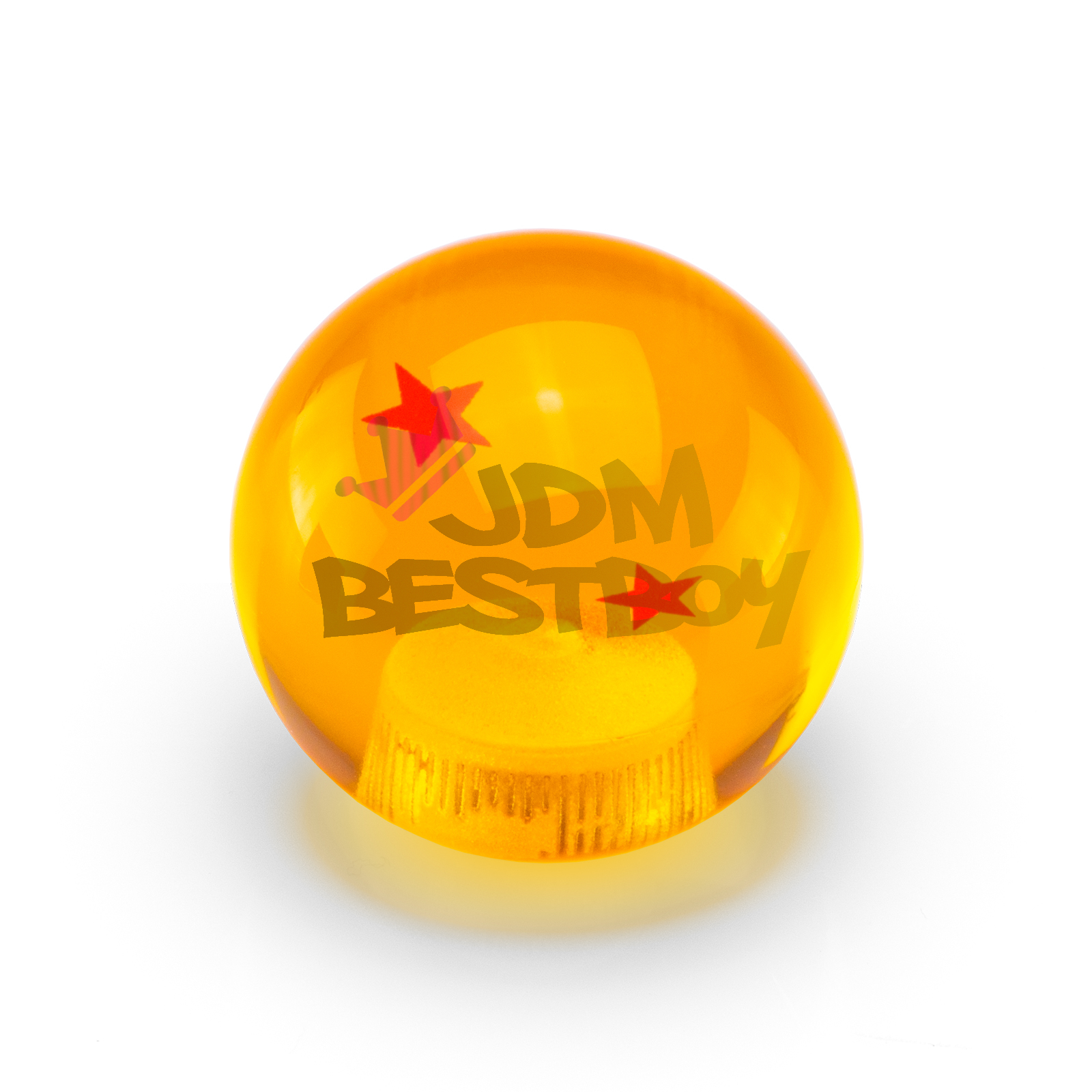 Orange Dragon Ball Shift Knob Shifter with Adapter Universal Manual ...
