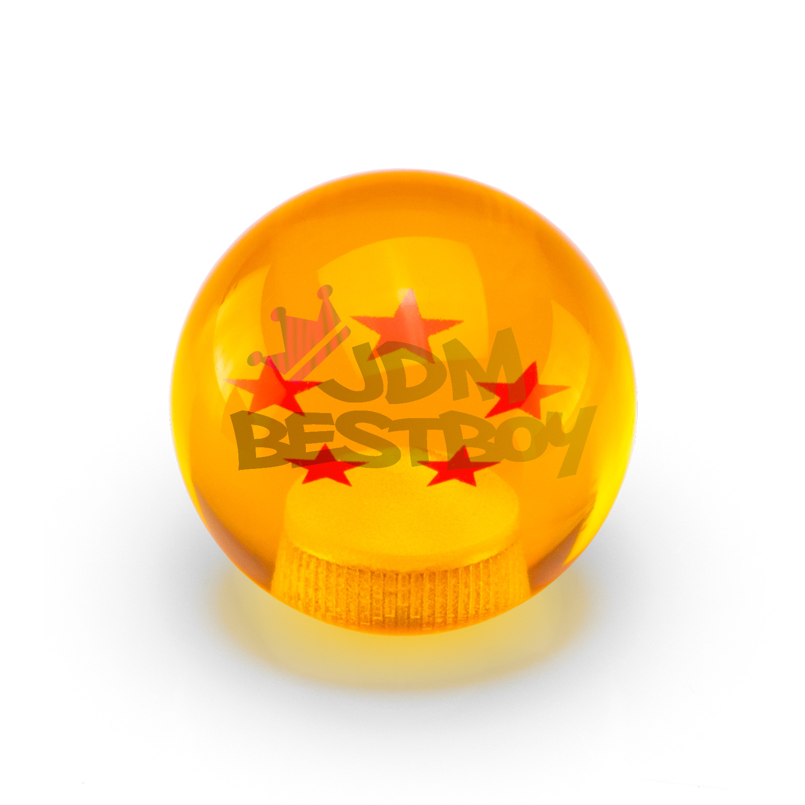 Orange Dragon Ball Shift Knob Shifter with Adapter Universal Manual ...
