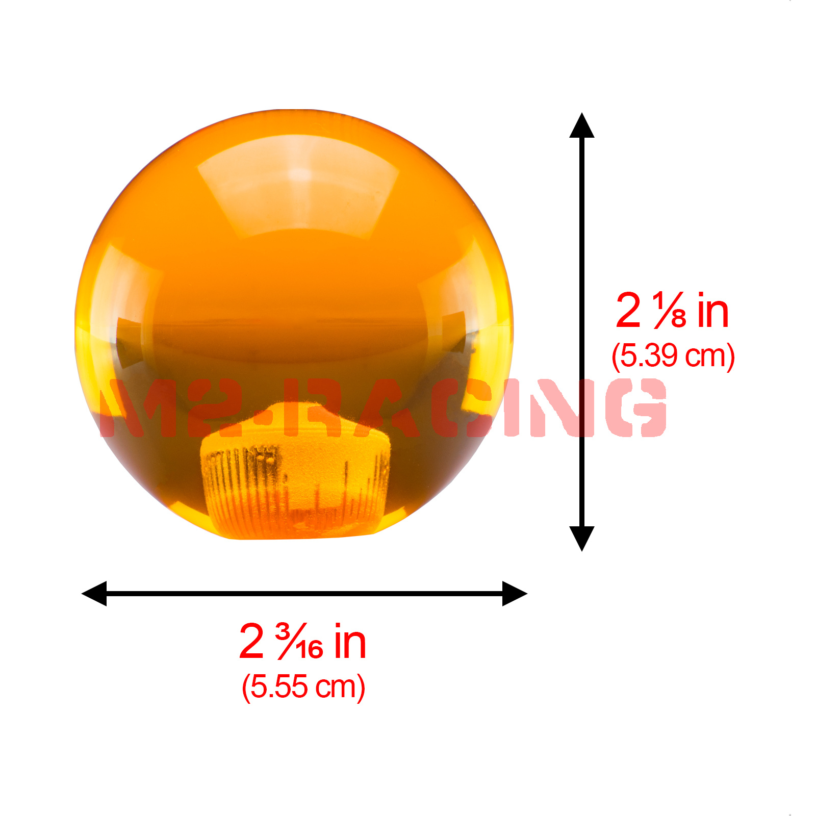 Orange Dragon Ball Shift Knob Shifter with Adapter Universal Manual ...