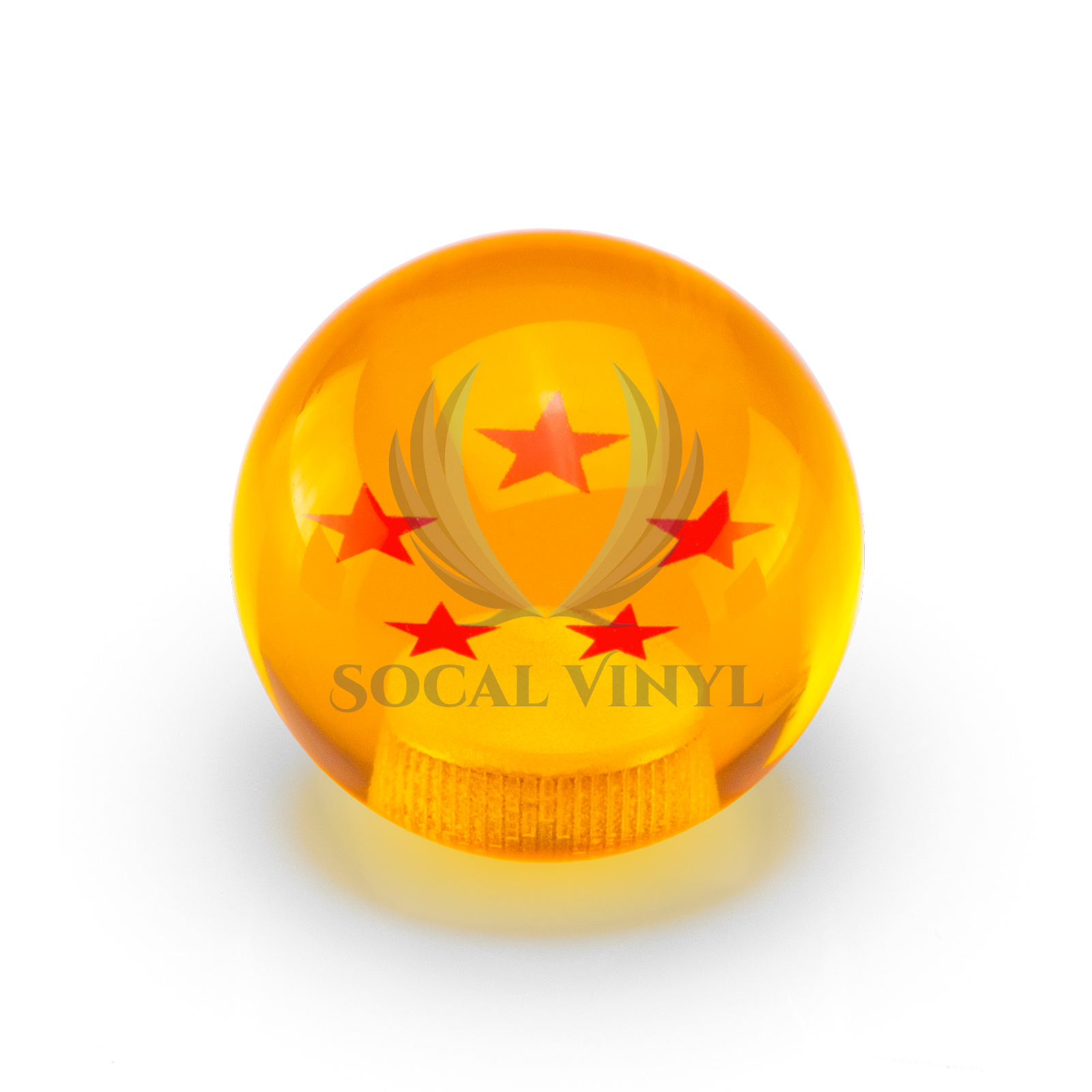 Orange Dragon Ball Shift Knob Shifter with Adapter Universal Manual ...