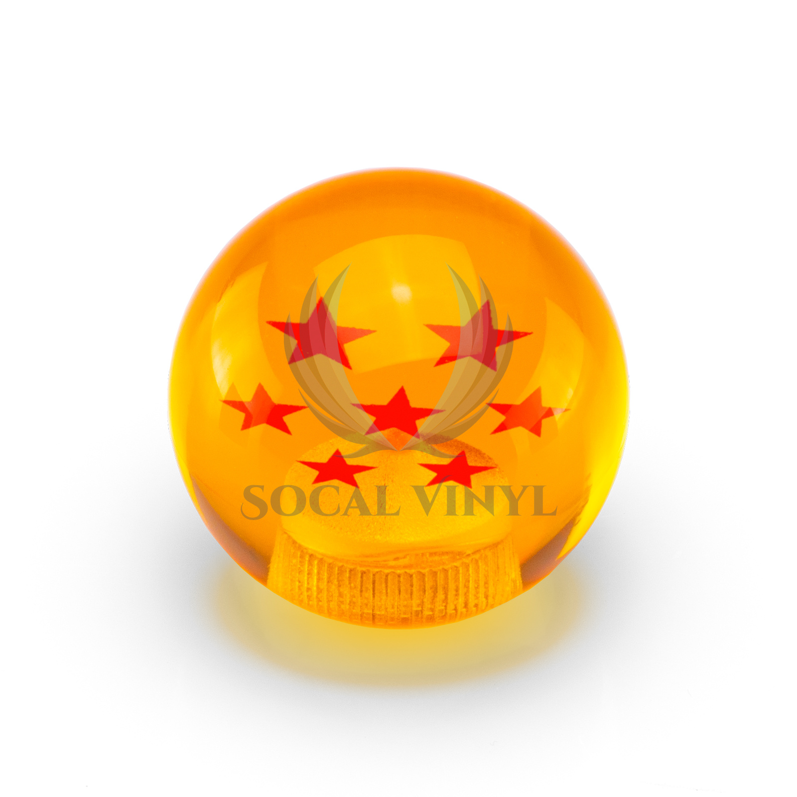 Orange Dragon Ball Shift Knob Shifter with Adapter Universal Manual ...