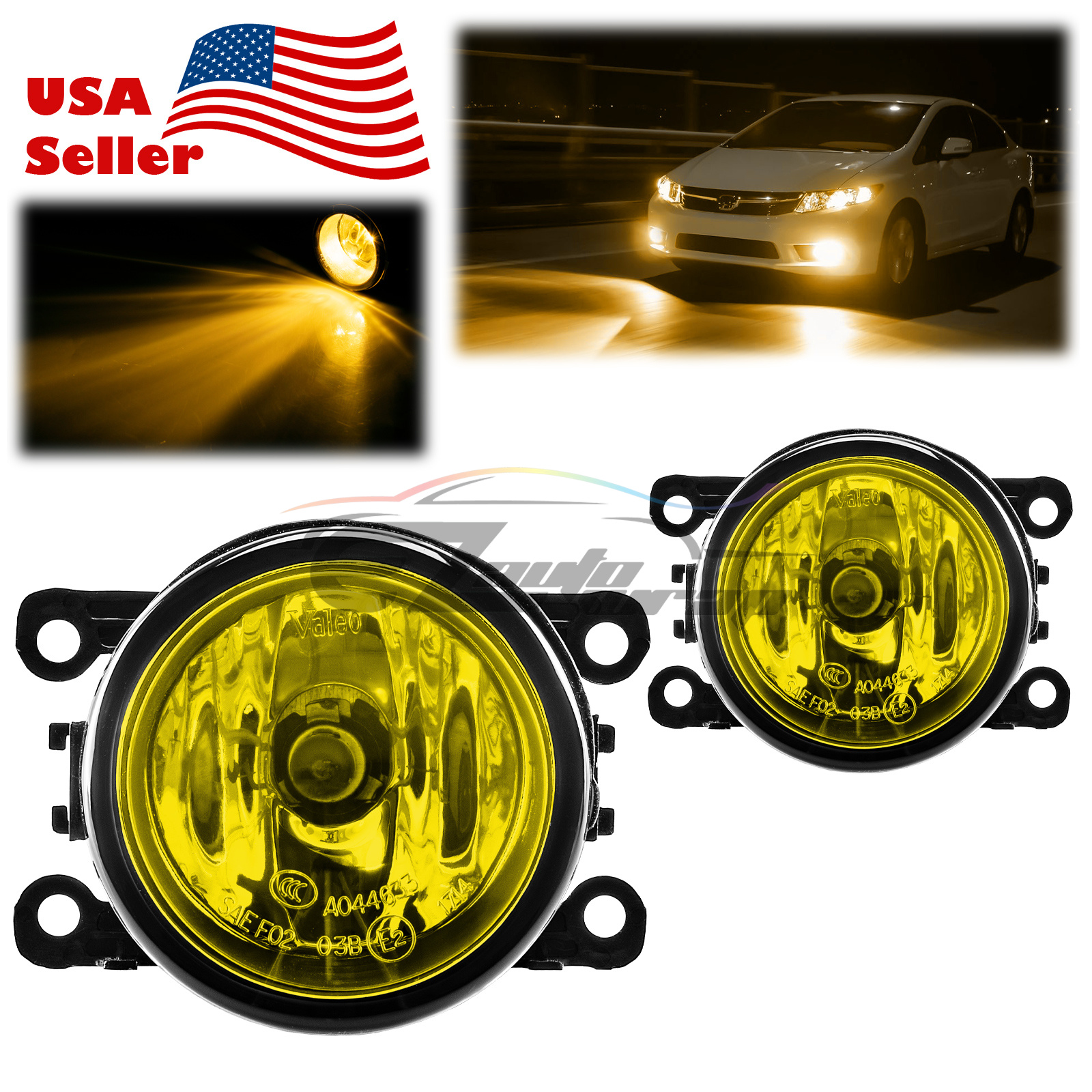 For Honda CR-Z Insight Crosstour 2x Fog Light OEM Quality Upgrade ...