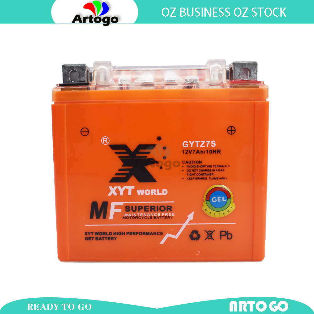 GEL YTZ7S 12V 7Ah Motorcycle Battery Dirt Bike ATV Quad Scooter ...