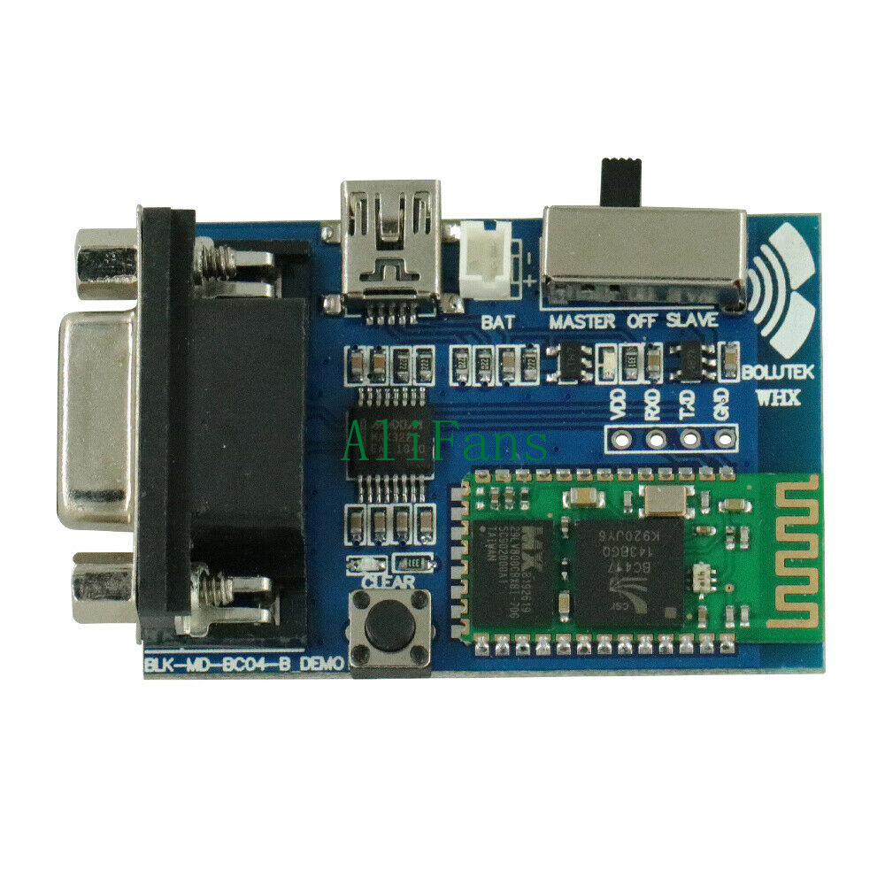 RS232 Bluetooth Serial Adapter Communication Master-Slave Module 5v ...
