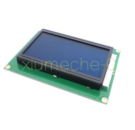 NEW DC 5V 12864 LCD Display Module 128x64 Dots Graphic Matrix Blue LCD ...