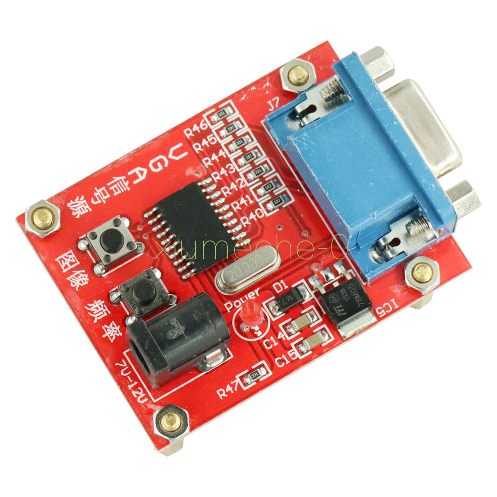 1PCS VGA Signal Generator LCD Display Tester 7V-12V Power input | eBay