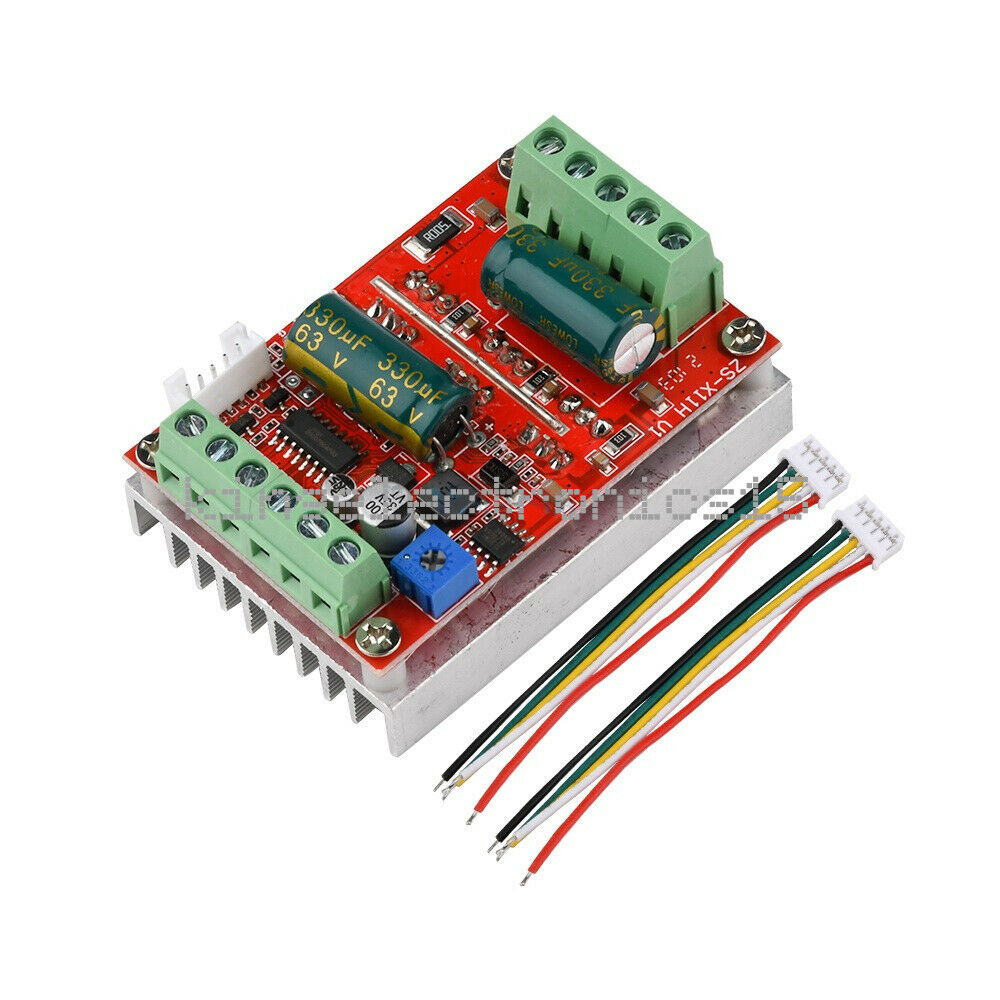 400W 6-60V BLDC 3 phase DC Brushless Motor Controller PWM Hall motor ...
