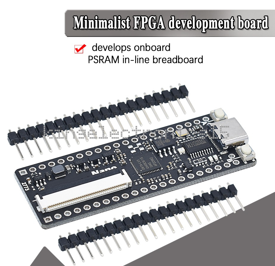 Nano minimalist line FPGA development board breadboard GW1N-1 NEW | eBay