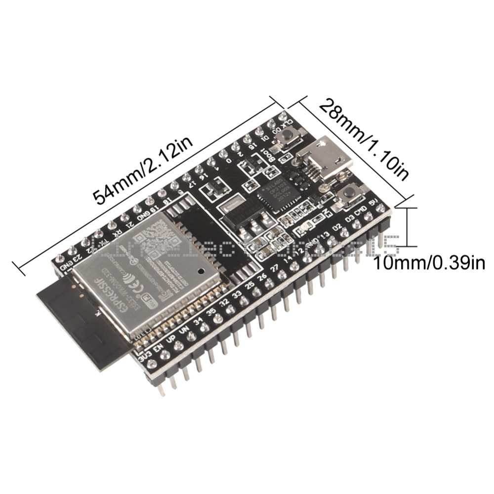 1x Esp32 Devkitc V4 Esp32 Wroom 32d Development Board Esp32 Development