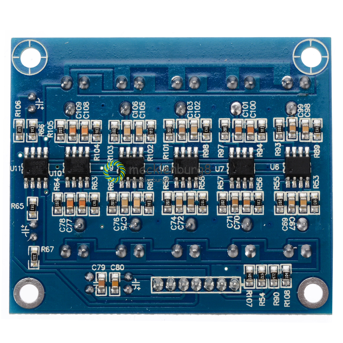 1X Stereo 5-band Equalizer EQ Board 5-segment Audio Tone Preamplifier ...