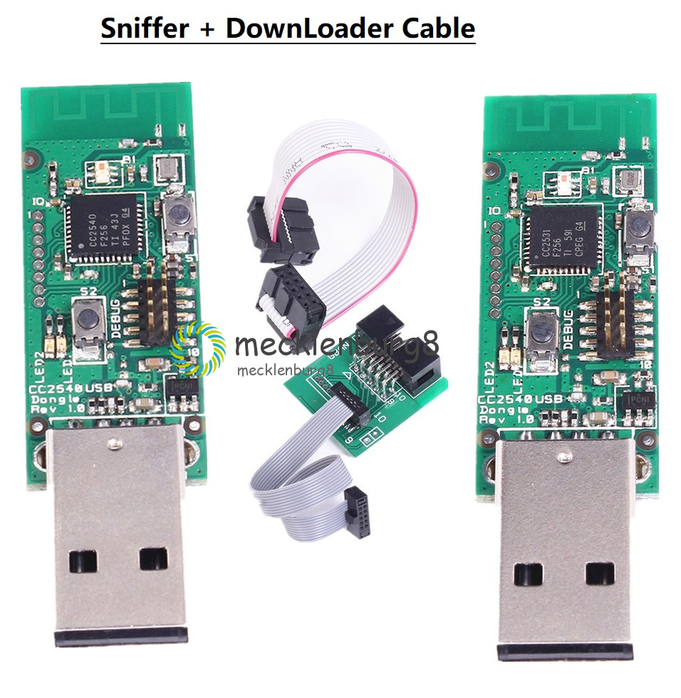 CC2531 CC2540 Sniffer Protocol Analyzer USB Dongle Tool & Downloader for Zigbee | eBay