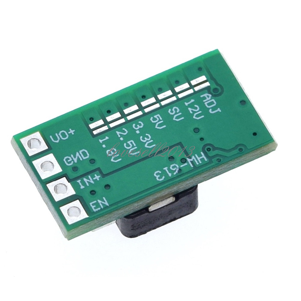 5PCS Mini Buck Converter DC-DC 12-24V To 5V 3A Step Down Adjustable ...