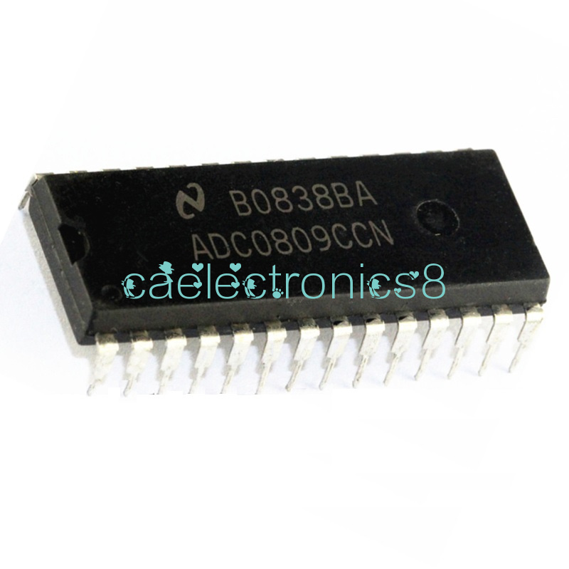 ADC0809 ADC0809CCN NSC DIP 8-Bit uP IC Compatible A/D Converters NEW | eBay
