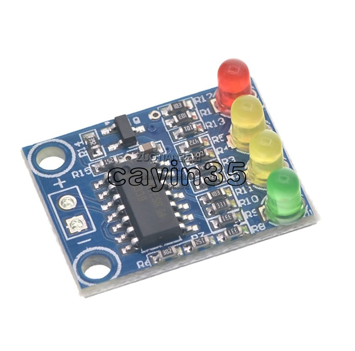 12V Electric Quantity 4 Power Indicator Battery Detection Module For ...