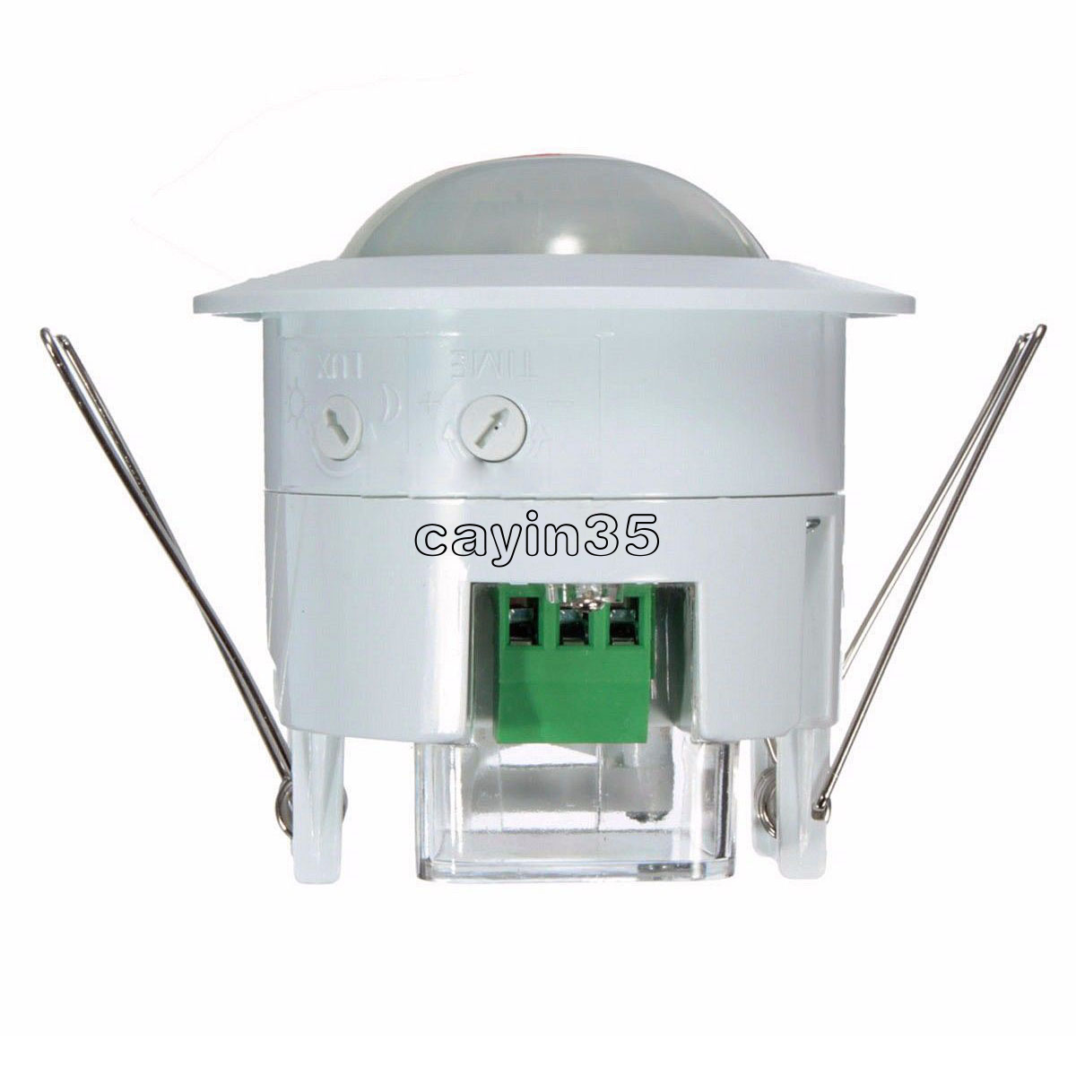 220V 240V 360° Infrared Recessed PIR Ceiling Motion Sensor Detector ...