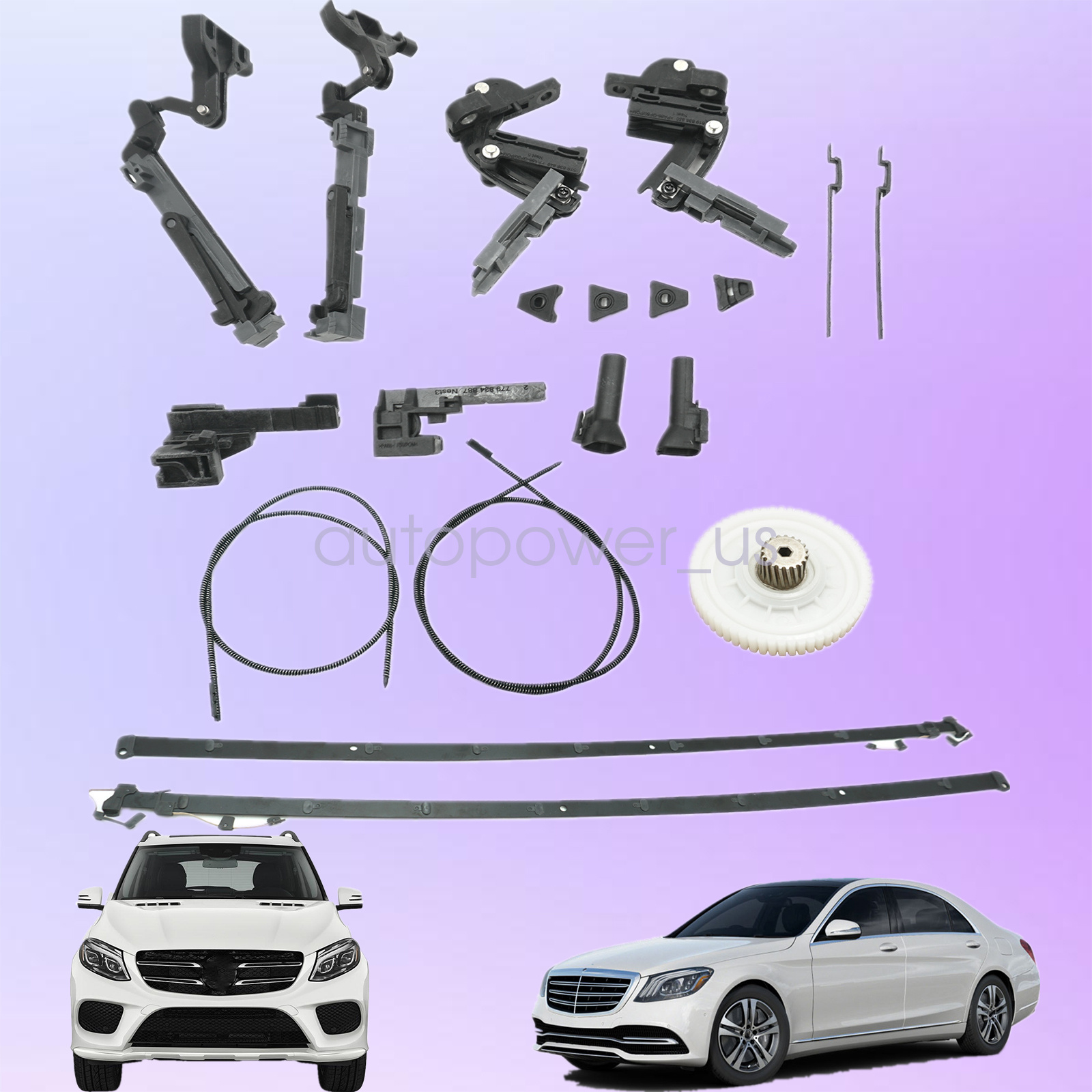 For Mercedes Benz S GLE W292 X292 Sunroof Repair bracket kit For Mercedes Benz S GLE W292 X292 Sunroof Repair bracket kit